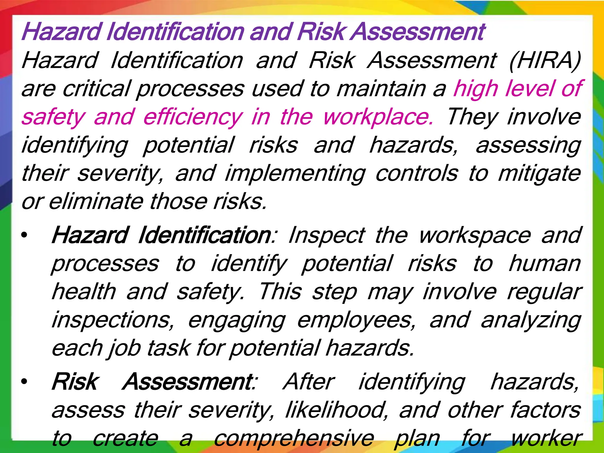 Unit V - Hazard Indentification Techniques.pptx
