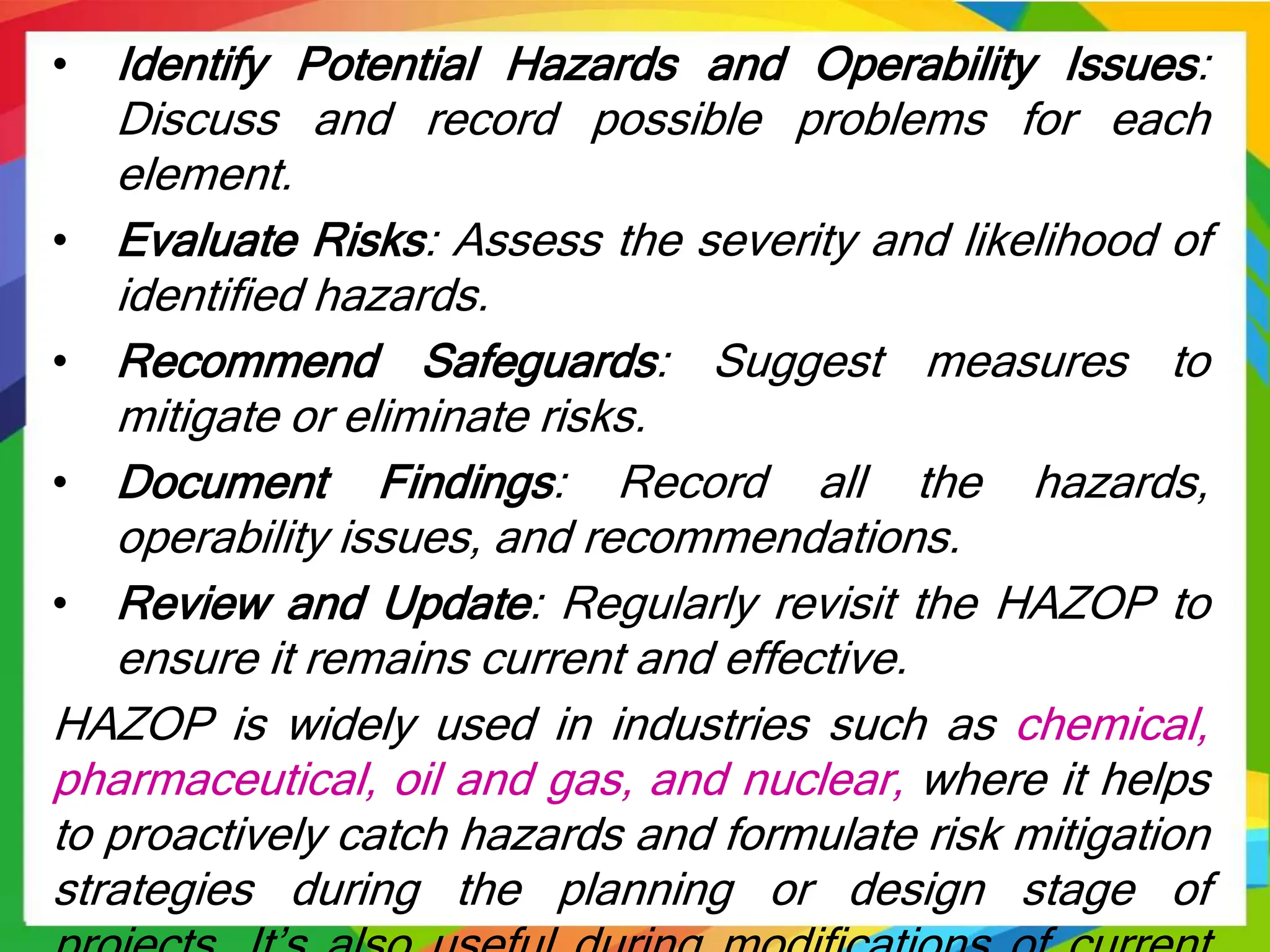 Unit V - Hazard Indentification Techniques.pptx