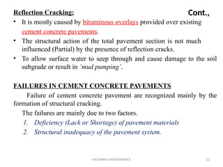 UNIT V - HIGHWAY ENGINEERING MAINTENANCE.pptx