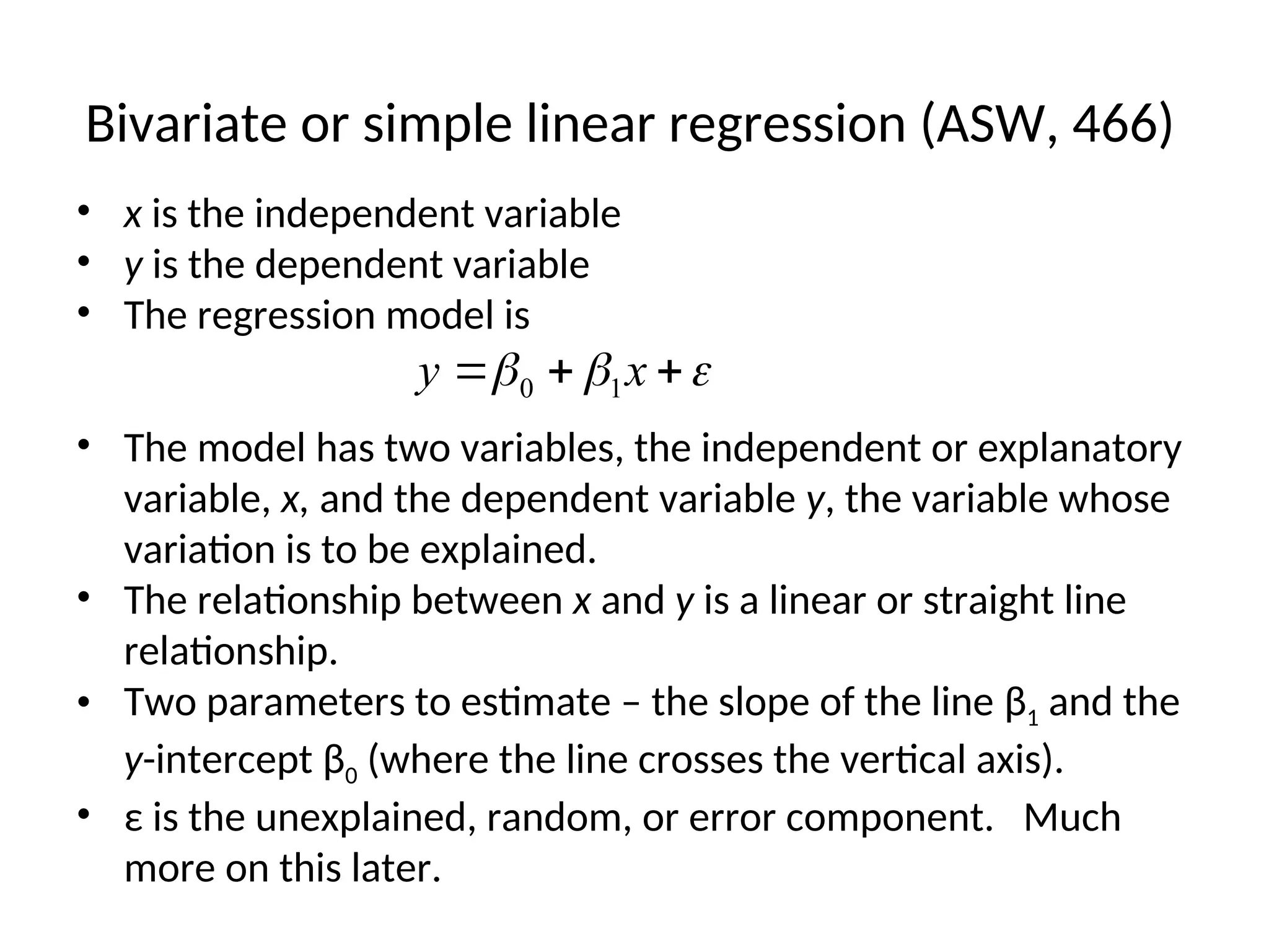 UNIT V -Introduction to simple linear regression.ppt