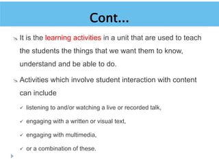 Unit V-Learning Activities.pptx
