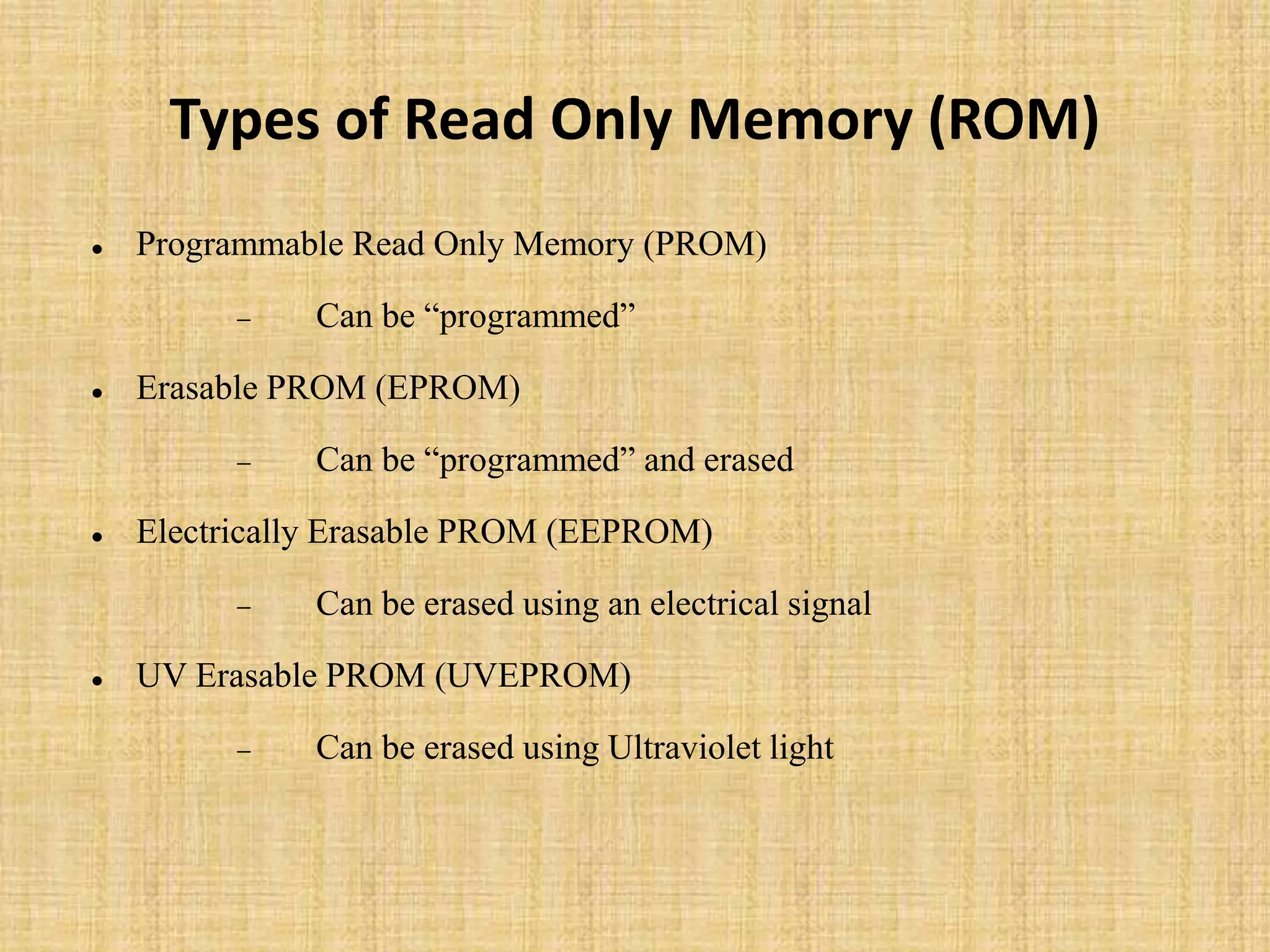 Unit v memory & programmable logic devices | PPTX