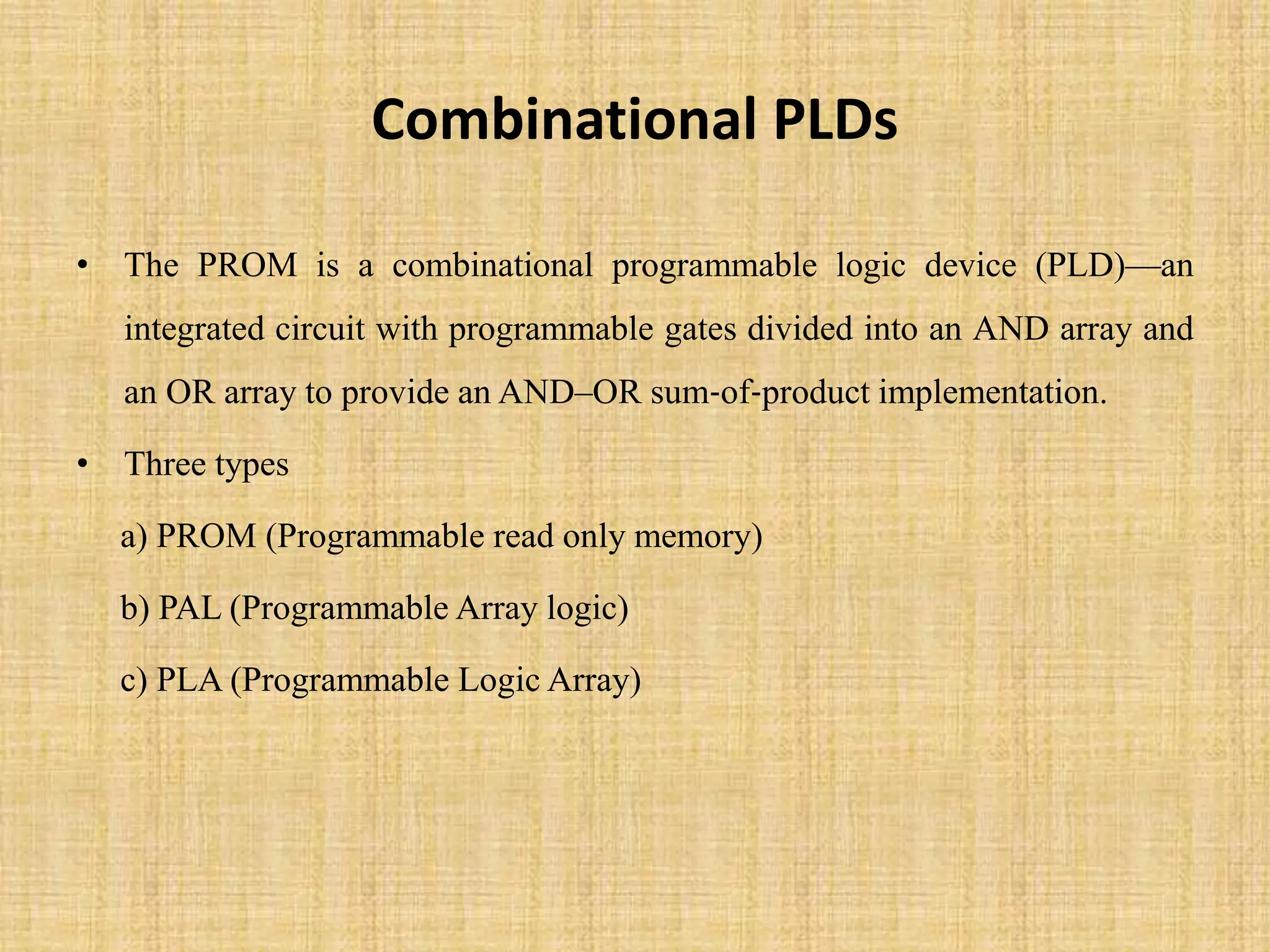 Unit v memory & programmable logic devices | PPTX