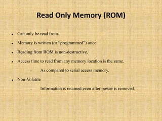 Unit v memory & programmable logic devices | PPTX