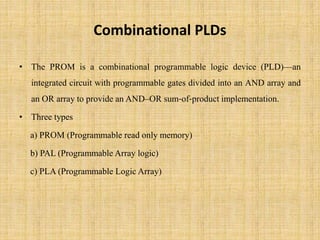 Unit v memory & programmable logic devices | PPTX | Programming Languages | Computing