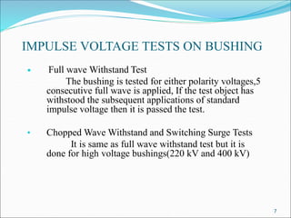 UNIT V-High Voltage Testing of Insulators PPT.pdf