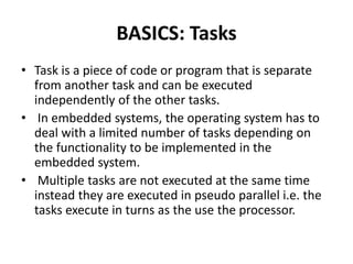 SYBSC IT SEM IV EMBEDDED SYSTEMS UNIT V Real Time Operating System ...
