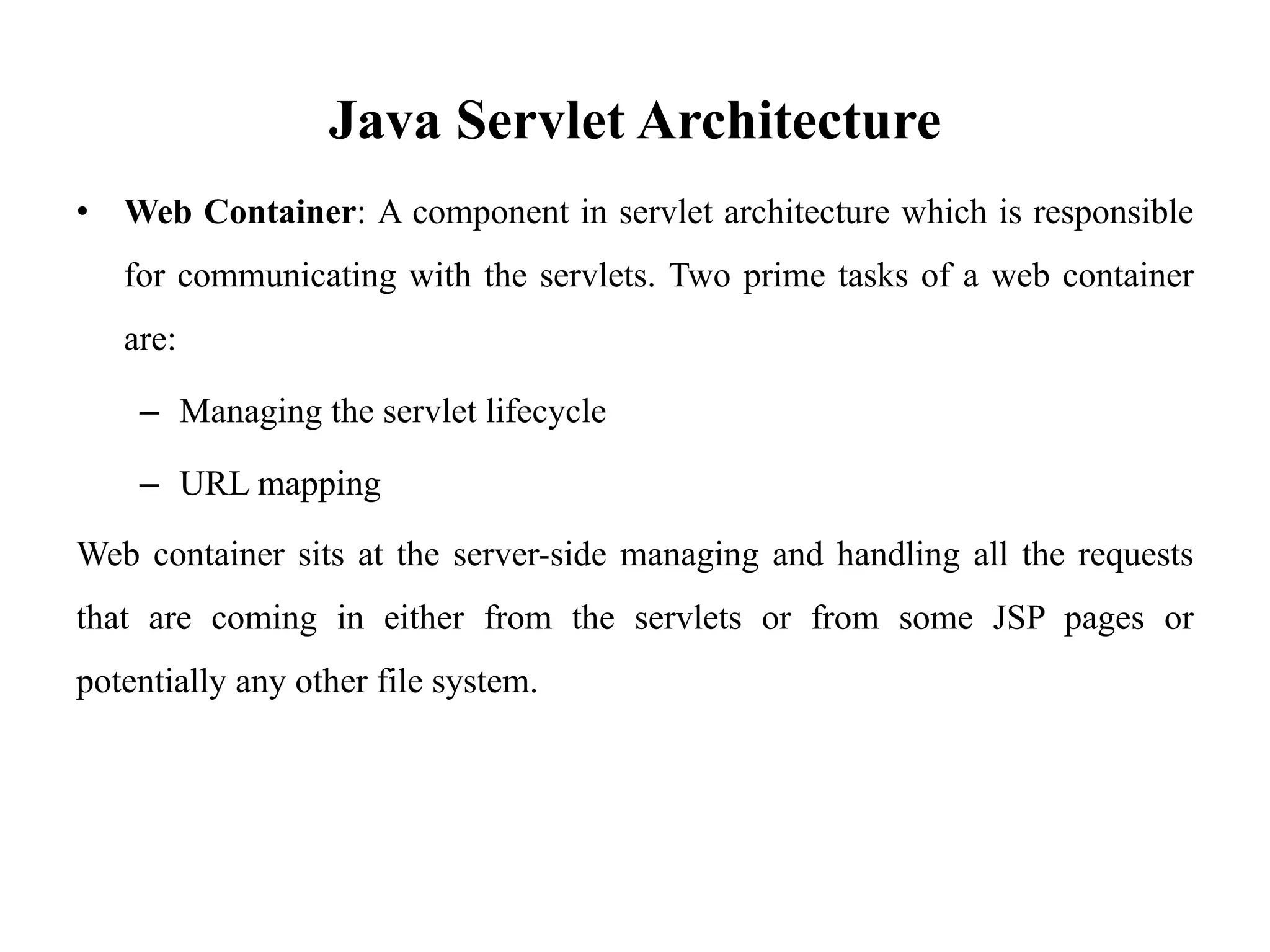 IT2255 Web Essentials - Unit V Servlets and Database Connectivity | PDF