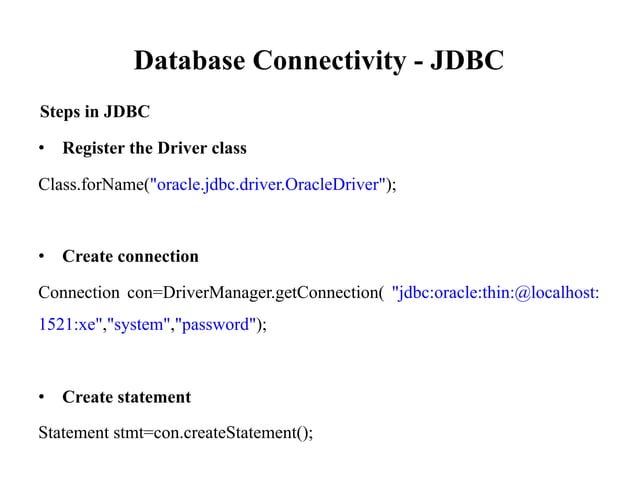 IT2255 Web Essentials - Unit V Servlets and Database Connectivity | PDF