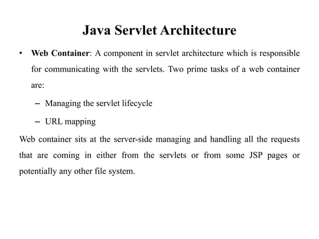 IT2255 Web Essentials - Unit V Servlets and Database Connectivity | PDF