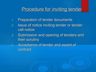 HOW GIS USED IN TENDERING | PPT
