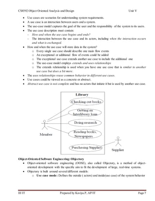 CS8592 Object Oriented Analysis & Design - UNIT V | PDF | Graphics Software | Computer Software ...