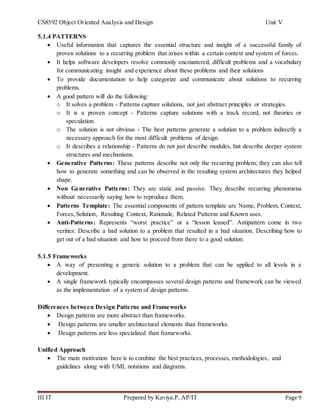 CS8592 Object Oriented Analysis & Design - UNIT V | PDF | Graphics Software | Computer Software ...