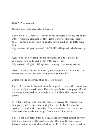 Events And Causal Factors Chart Template