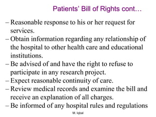 Unit V Bill of Rights. Nursing ethics .pdf