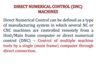 Unit V CNC Machining | PPTX