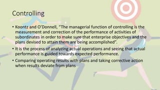 Controlling | PPTX