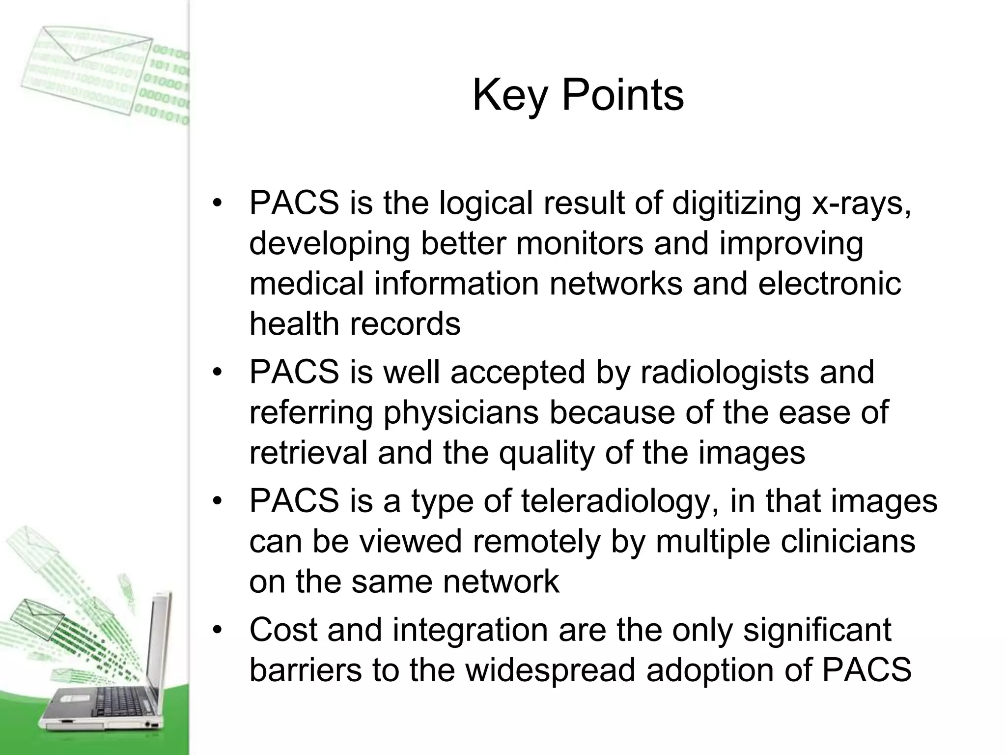 Picture Archiving and Communication Systems (PACS) | PPTX