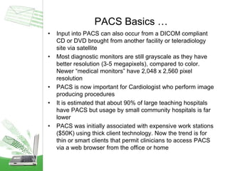 Picture Archiving and Communication Systems (PACS) | PPTX