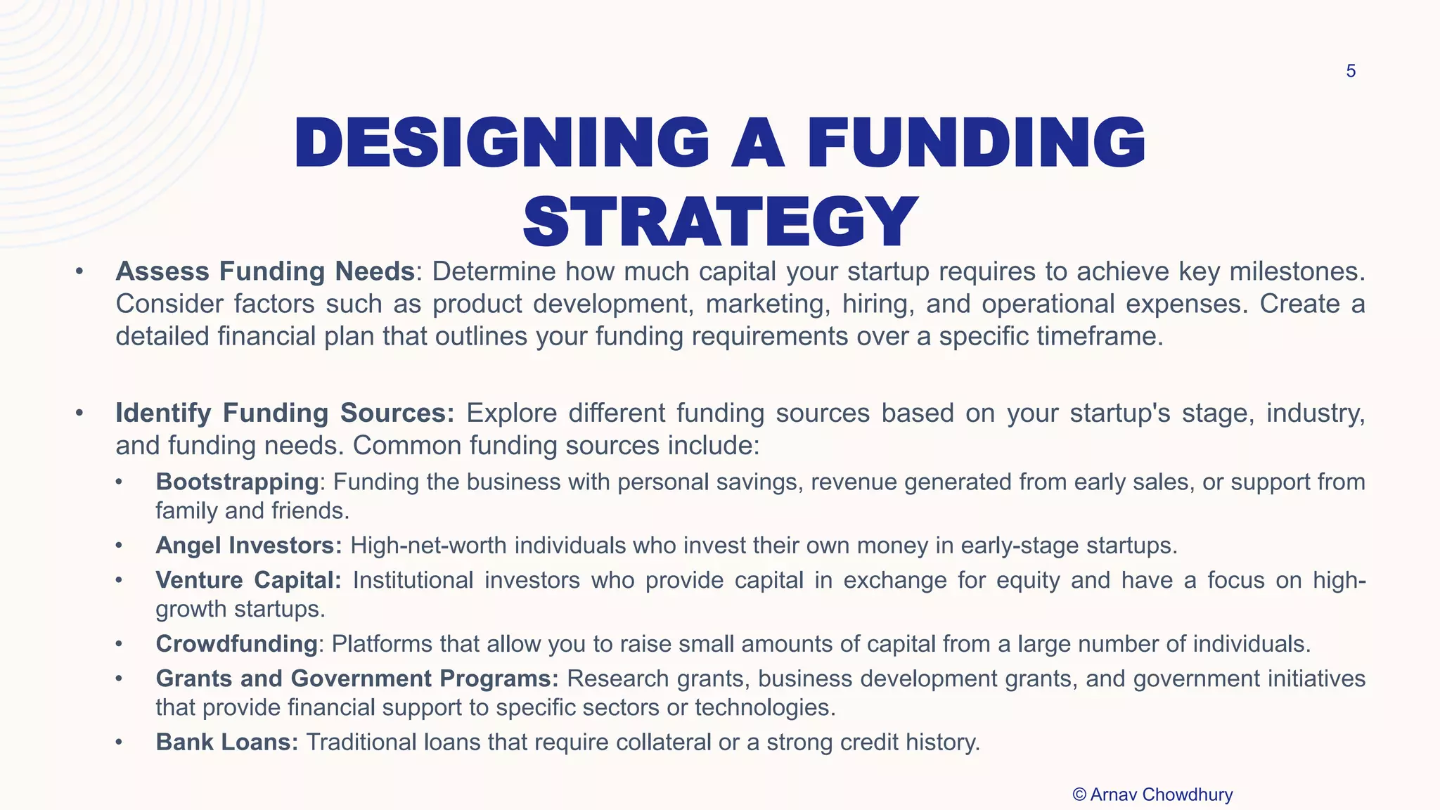 Startup Funding and Strategies for Future | PPTX