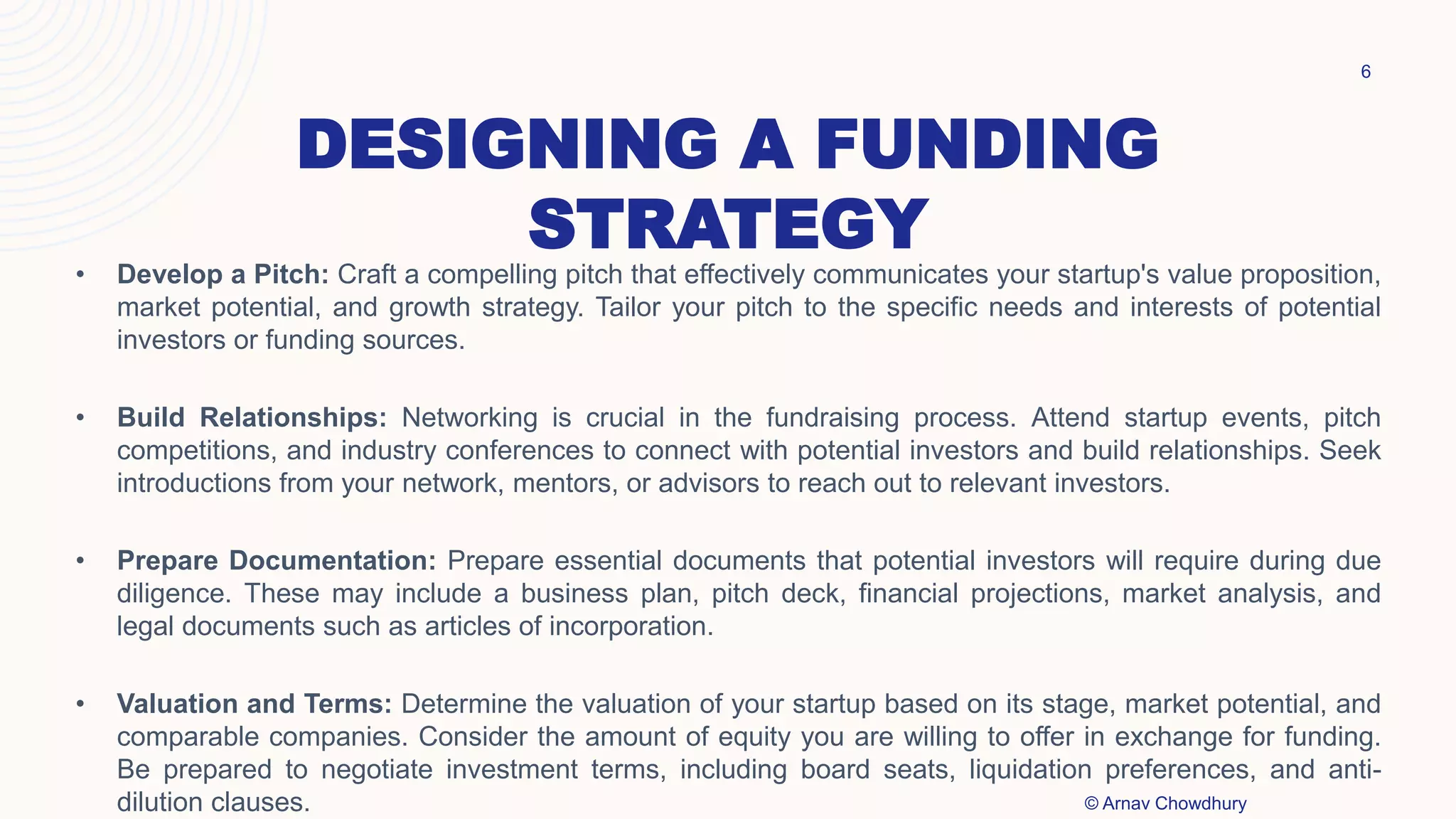 Startup Funding and Strategies for Future | PPTX