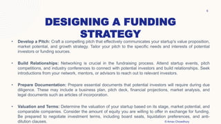 Startup Funding and Strategies for Future | PPTX