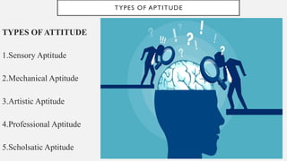 Unit VI. 6.7. APTITUDE,INTRODUCTION, DEFINITION, CHARECTERISTICS OF ...