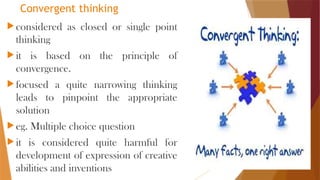 Unit VI.6. 6. THINKING,DEFINITION, TOOLS OF THINKING, NATURE OF ...