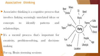 Unit VI.6. 6. THINKING,DEFINITION, TOOLS OF THINKING, NATURE OF ...