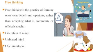 Unit VI.6. 6. THINKING,DEFINITION, TOOLS OF THINKING, NATURE OF ...