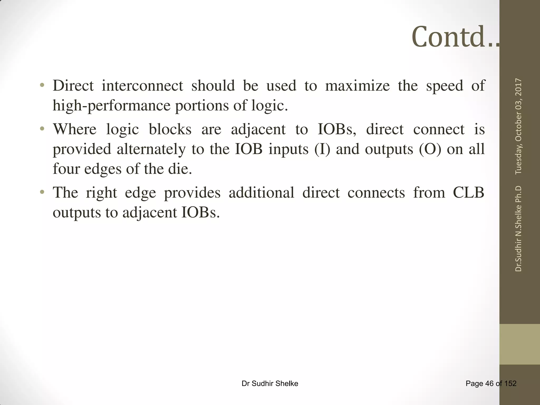 Unit VI CPLD-FPGA Architecture | PDF