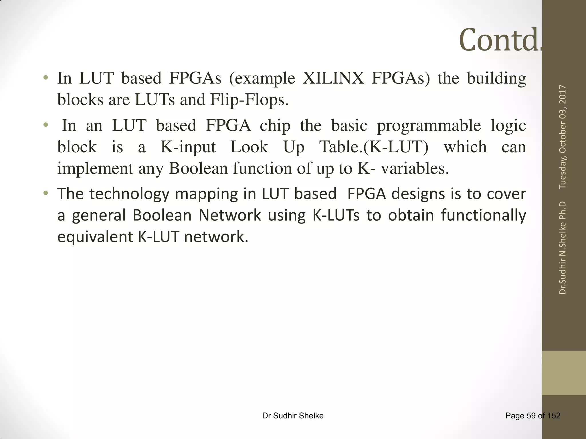 Unit VI CPLD-FPGA Architecture | PDF