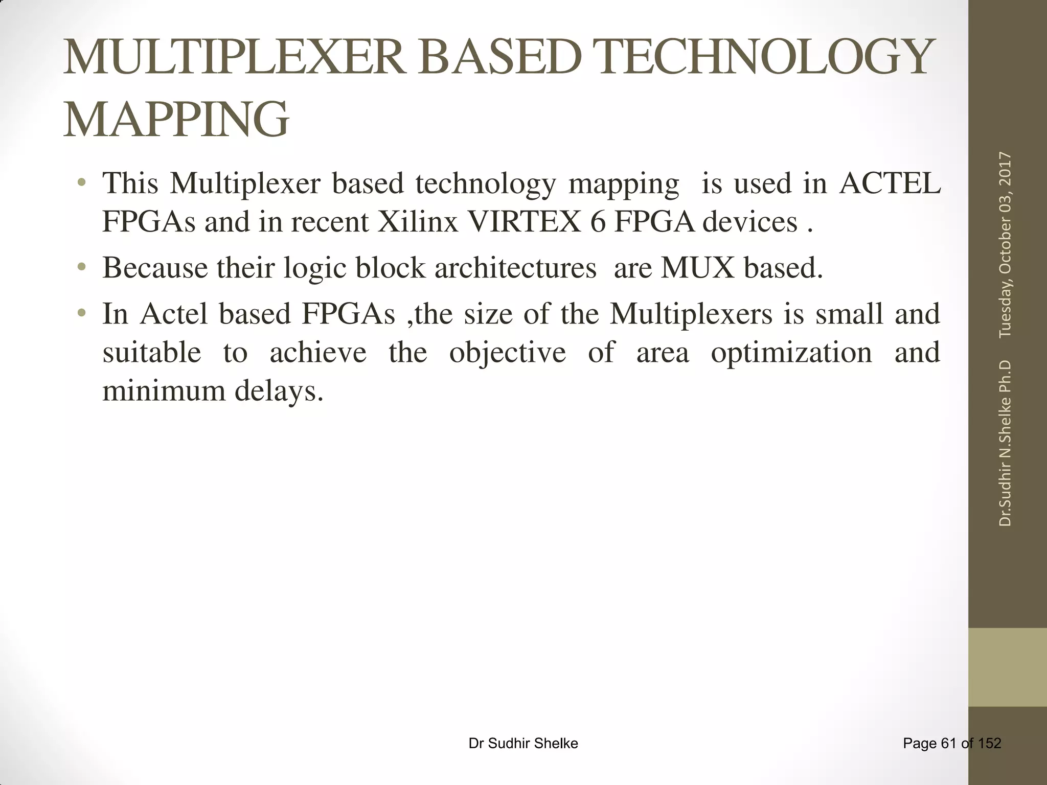 Unit VI CPLD-FPGA Architecture | PDF