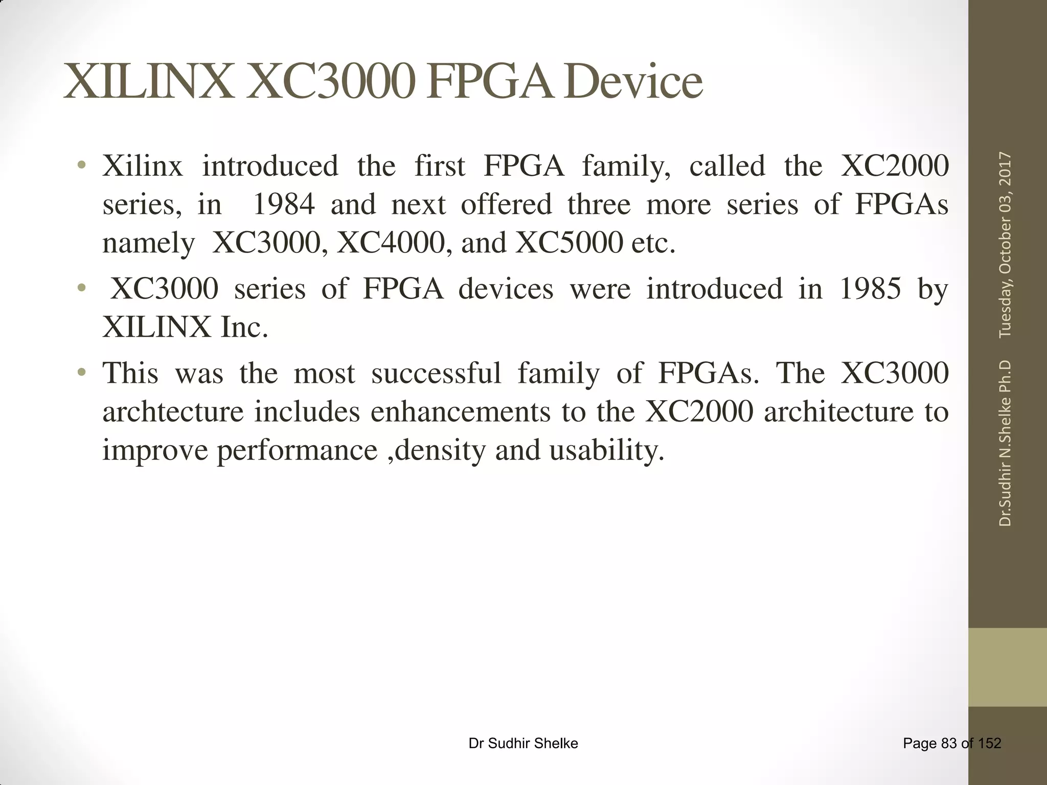 Unit VI CPLD-FPGA Architecture | PDF