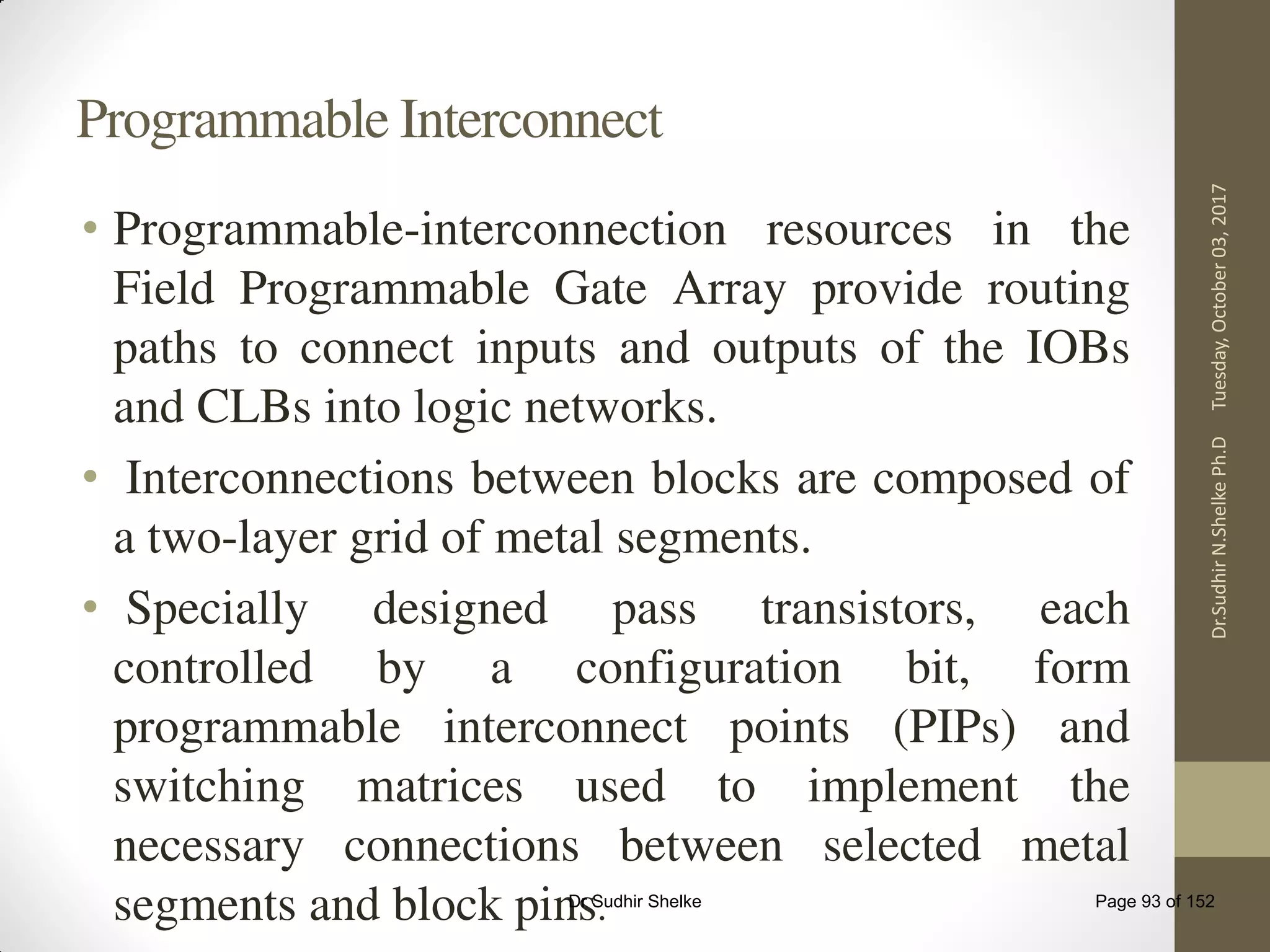 Unit VI CPLD-FPGA Architecture | PDF