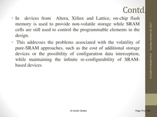 Unit VI CPLD-FPGA Architecture | PDF