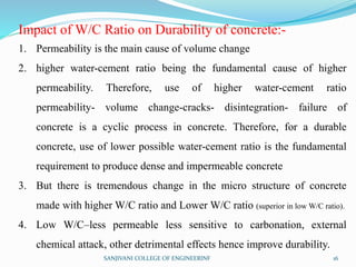 durability of concrete | PPT
