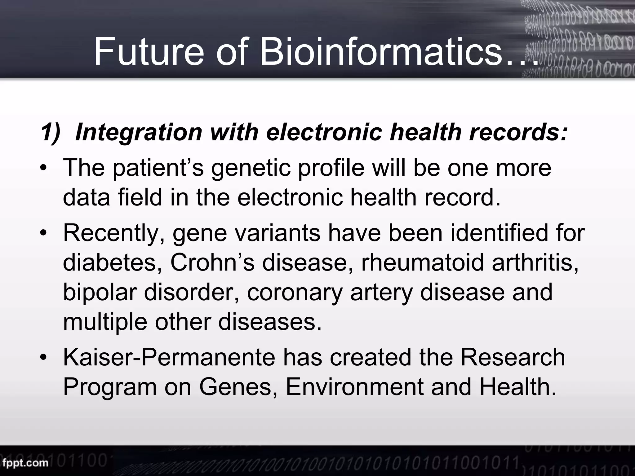 Bioinformatics | PPTX