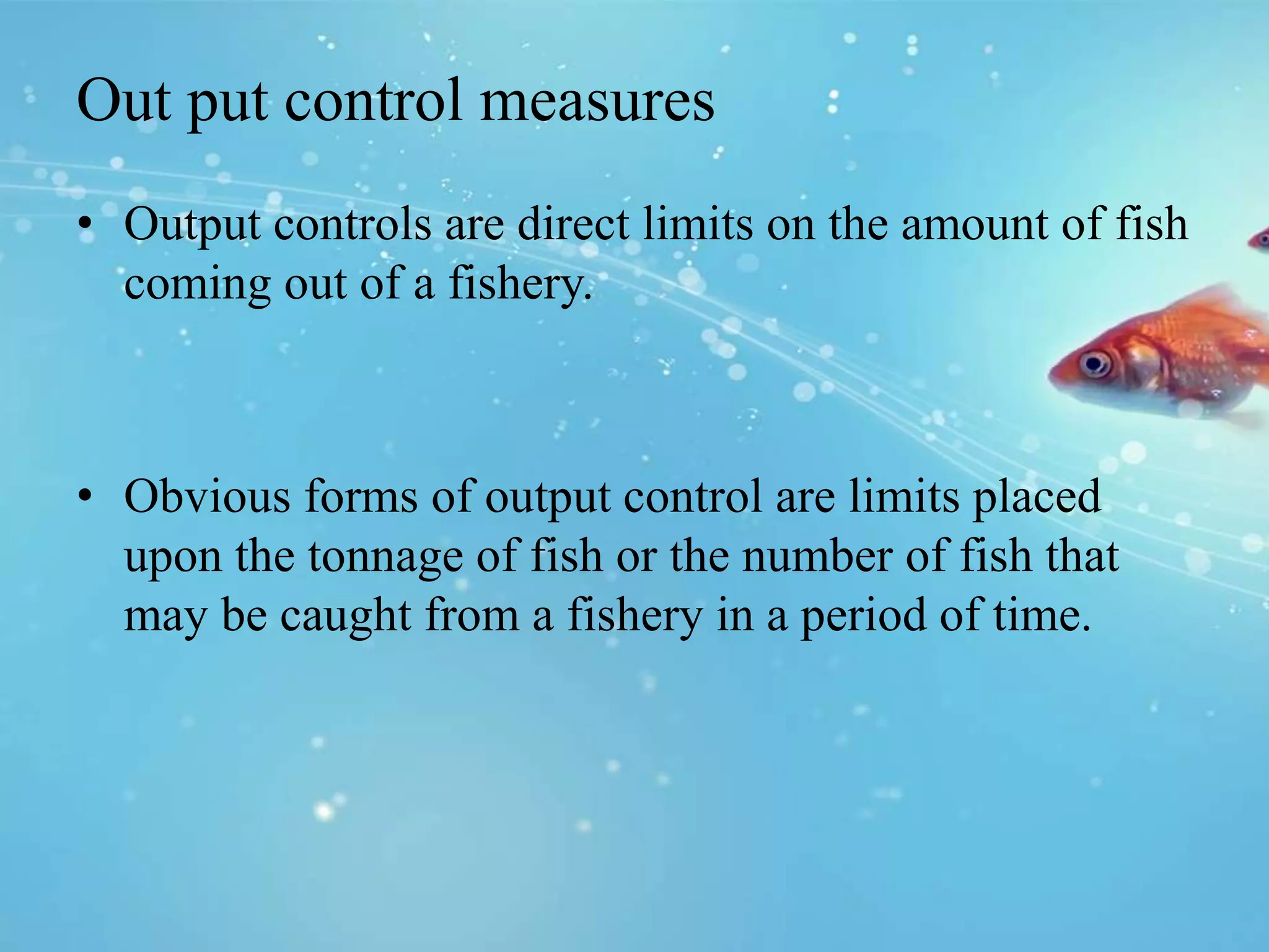 input andoutput control measuresUnit vii | PPTX