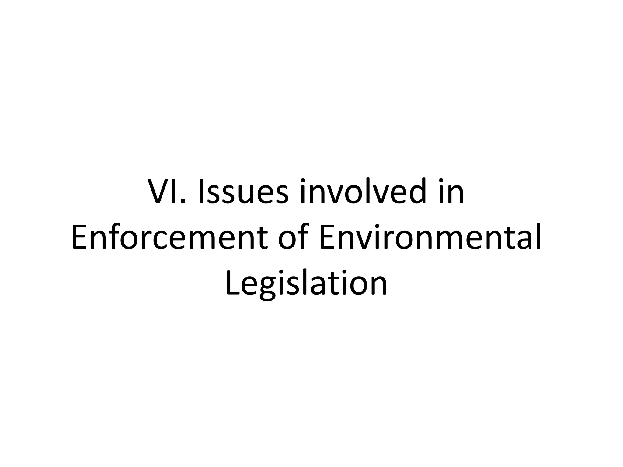 Environmental laws & policies | PPTX