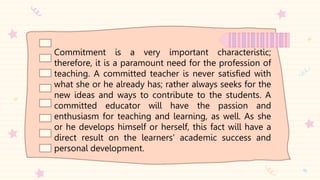 Duties and Responsibilities of Student Teacher | PPTX