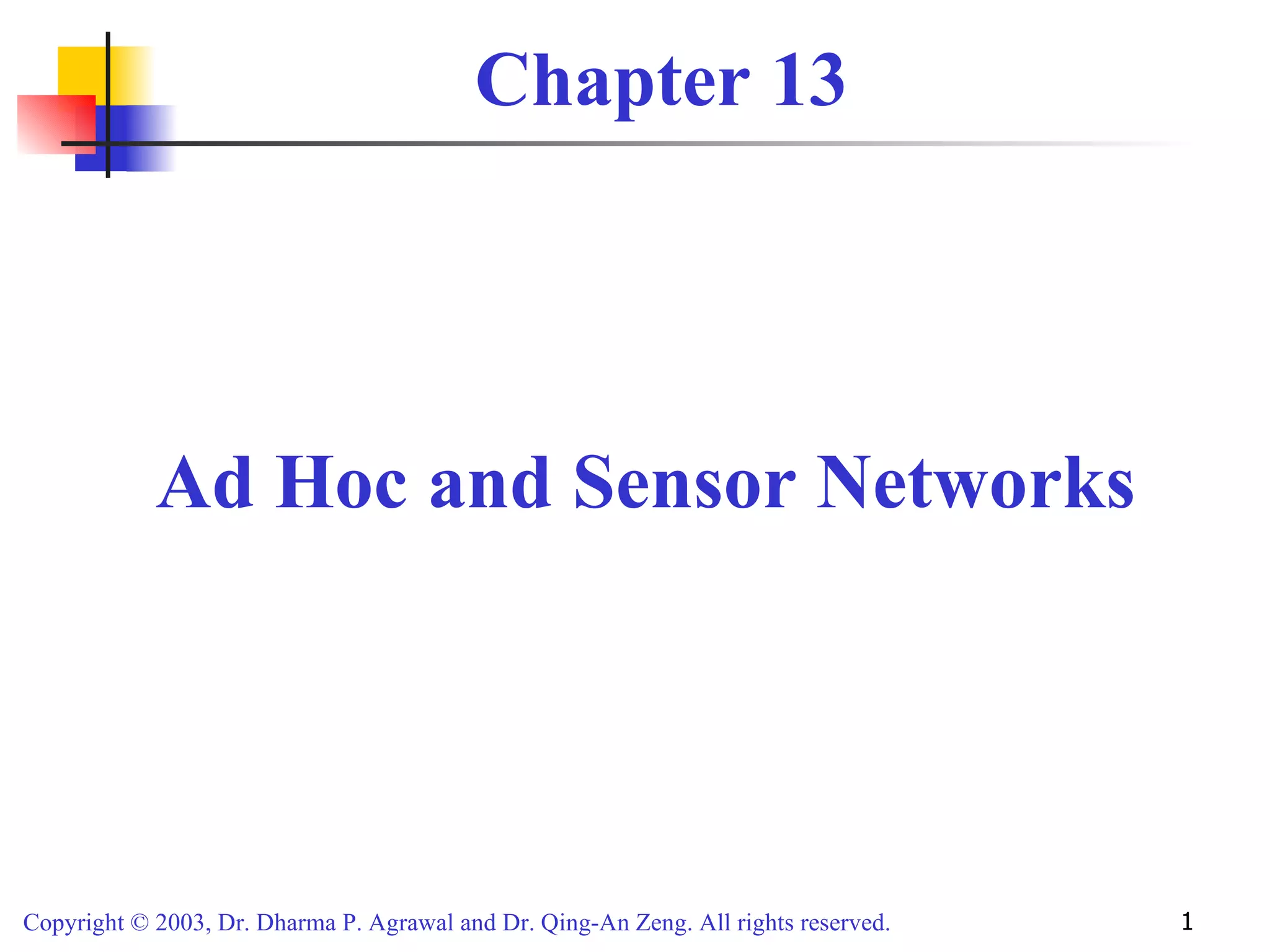 Unit Viii Wireless Sensor Networks Ppt