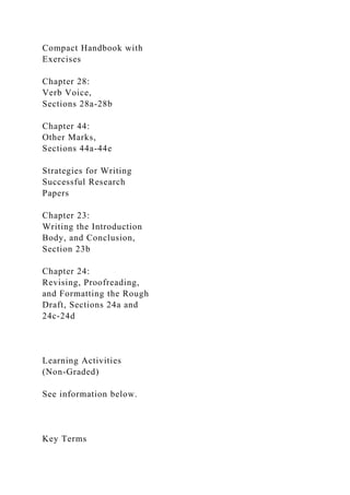 Unit VII Research Paper Draft 3 Follow the directions below for .docx