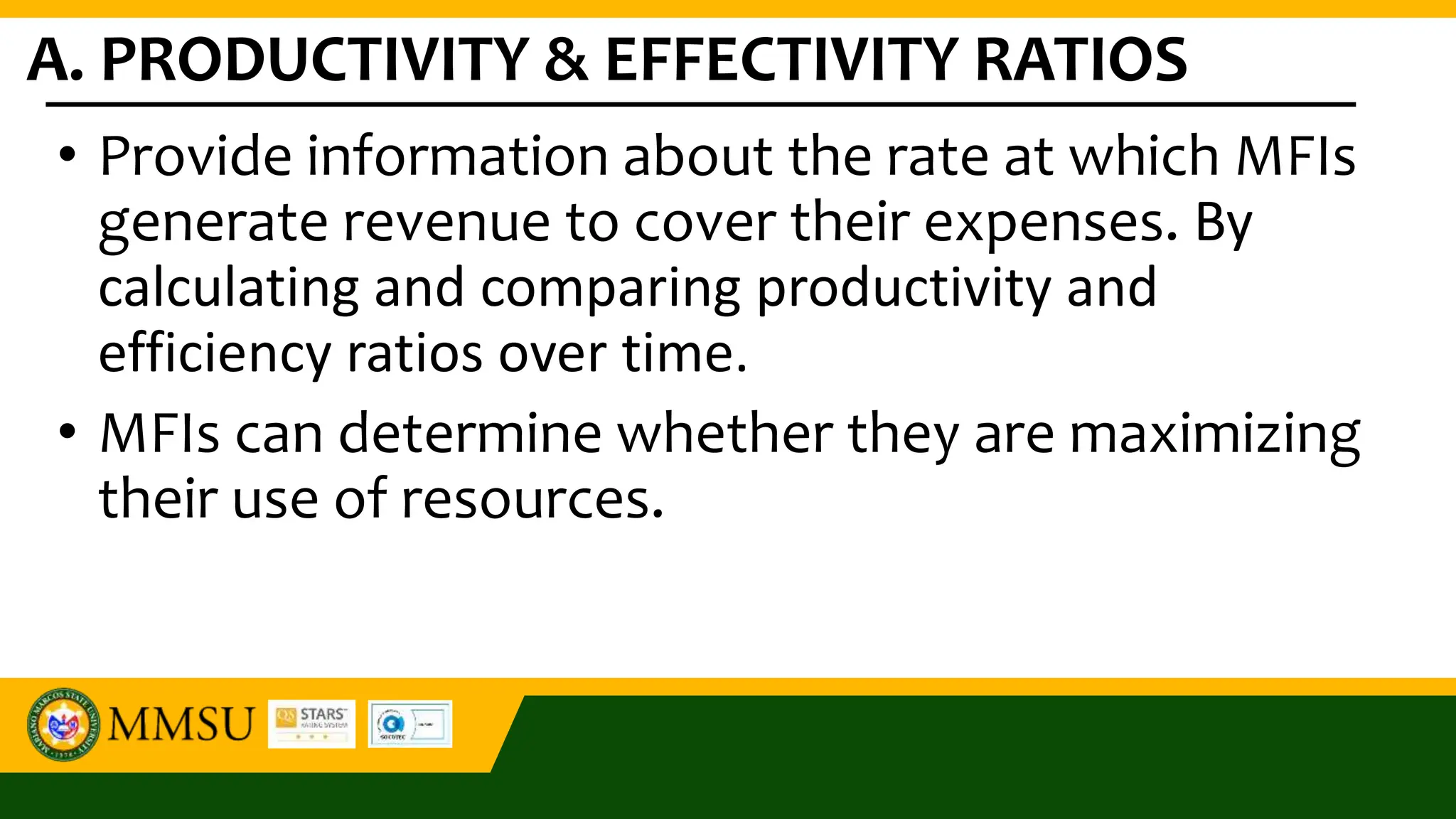 UNIT VI – PERFORMANCE INDICATORS MANAGEMENT.pptx | Business Accounting & Finance | Business