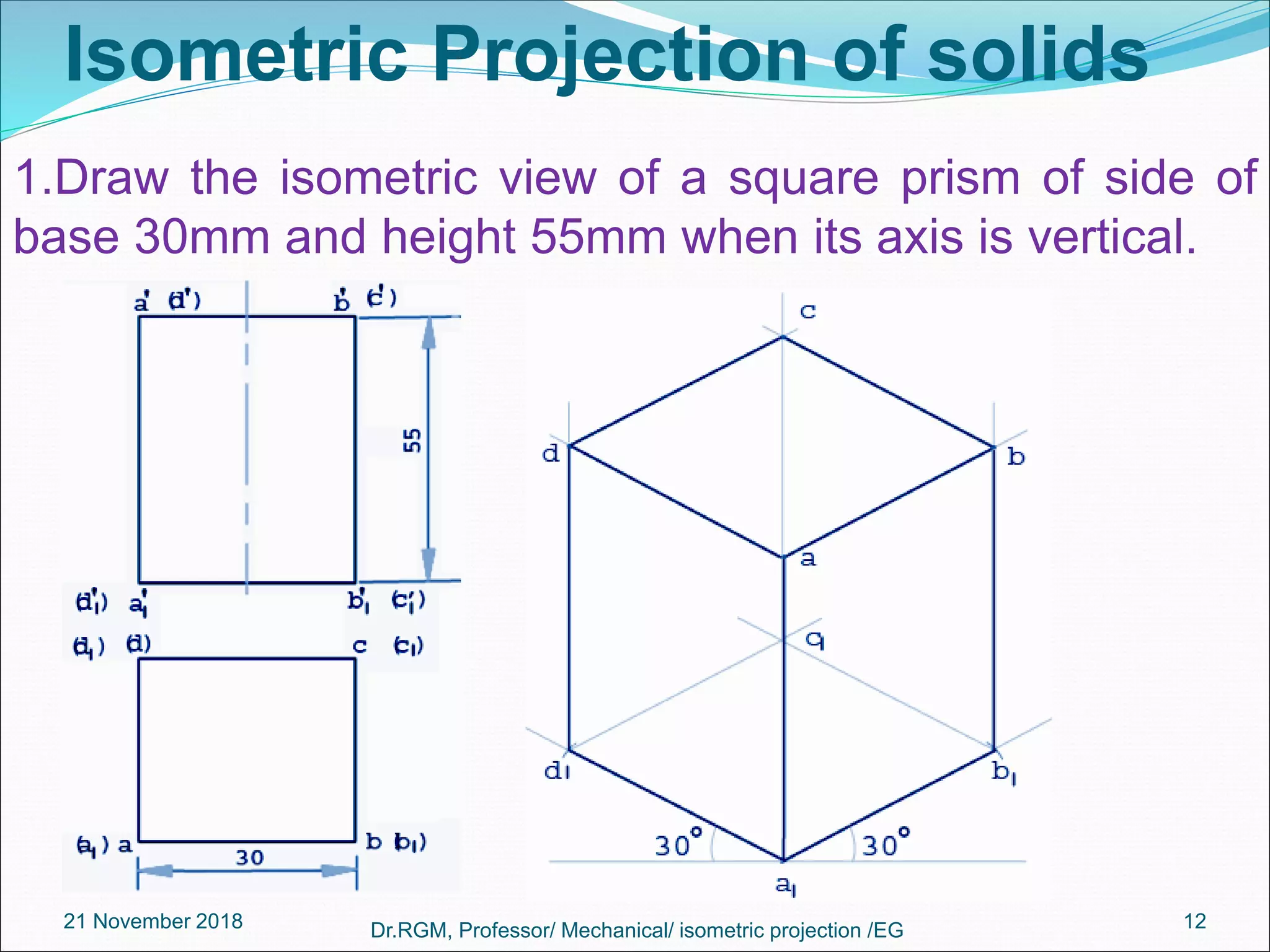 Unit v isometric projection | PDF