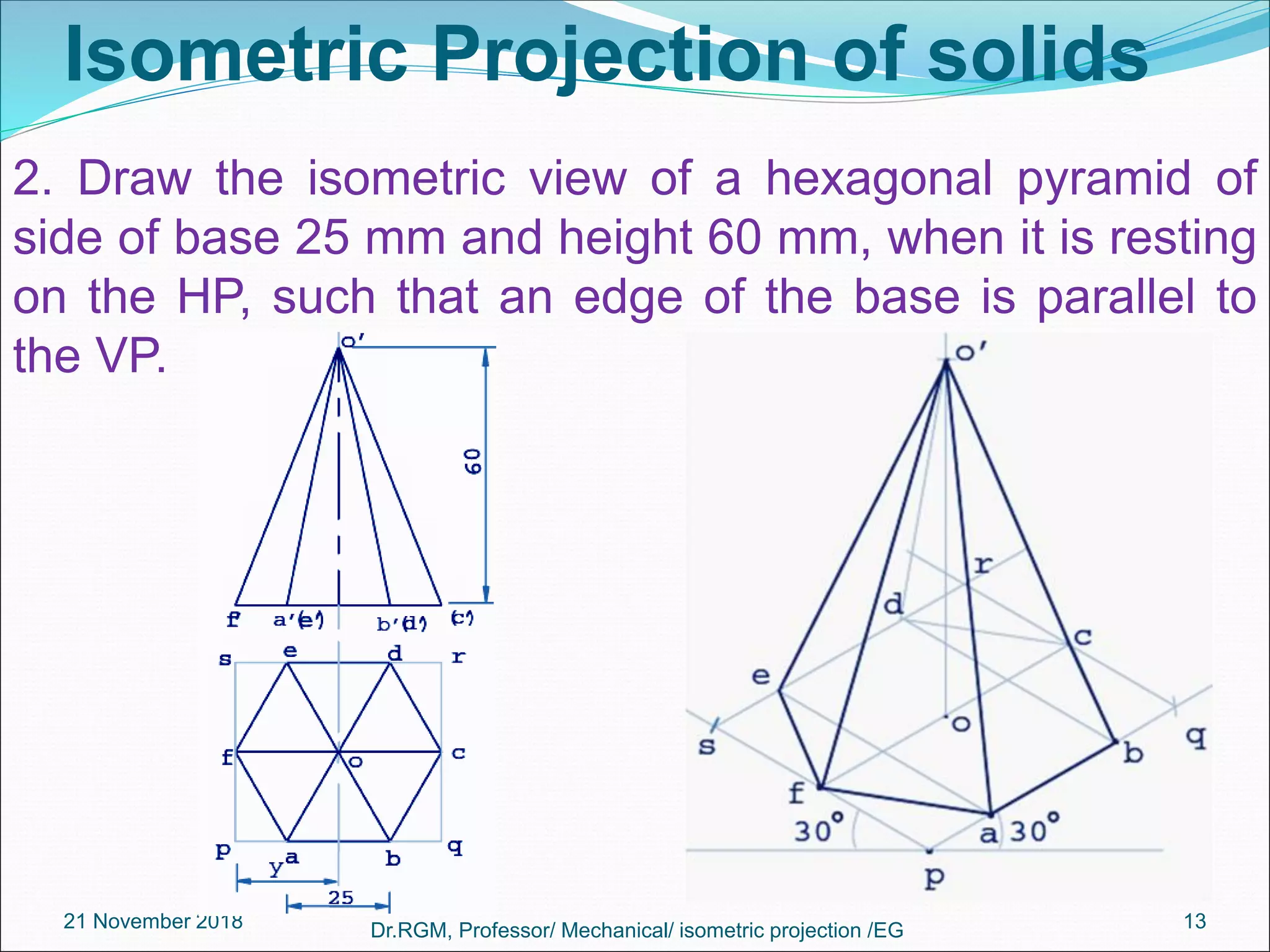 Unit v isometric projection | PDF
