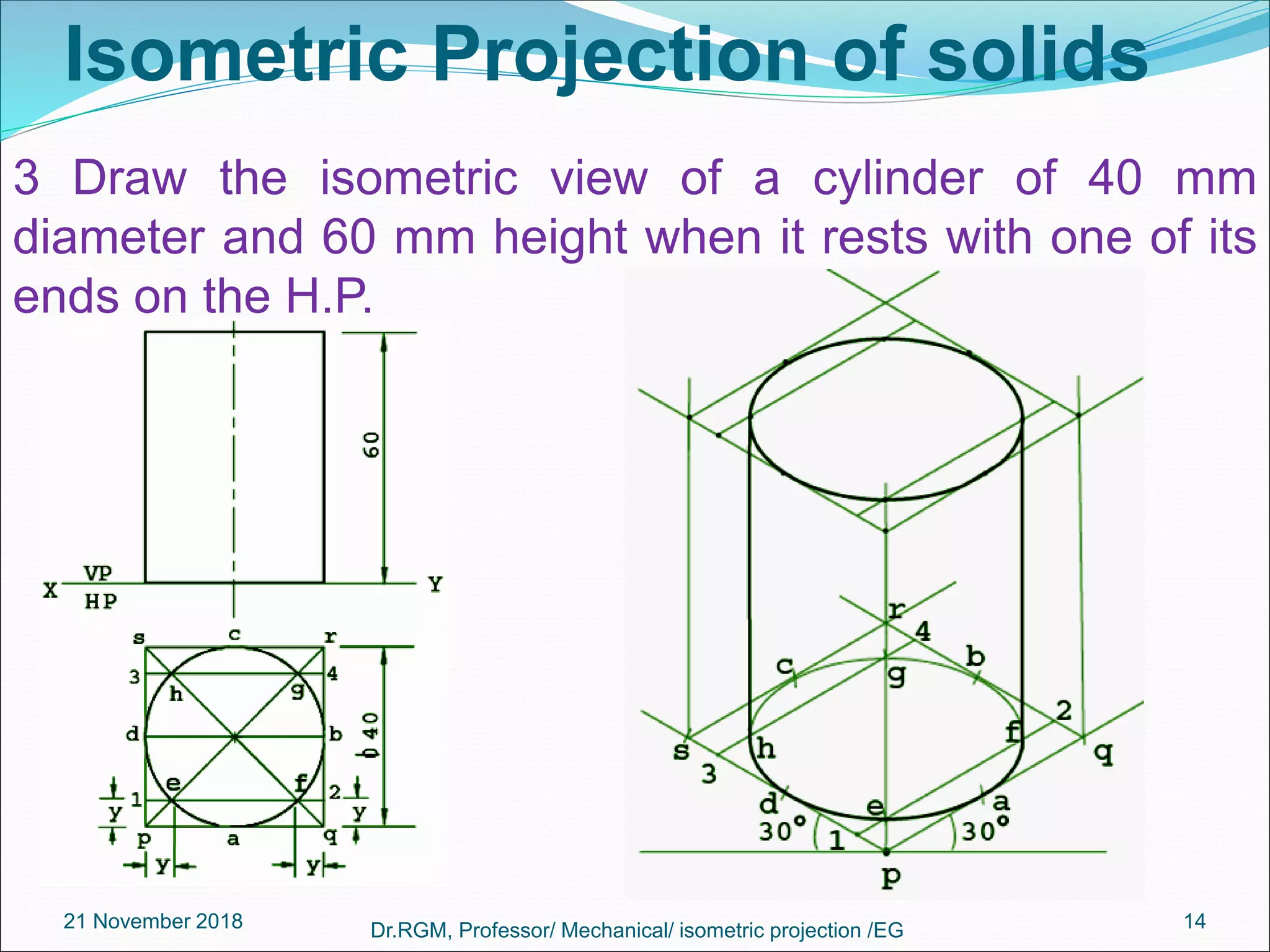 Unit v isometric projection | PDF