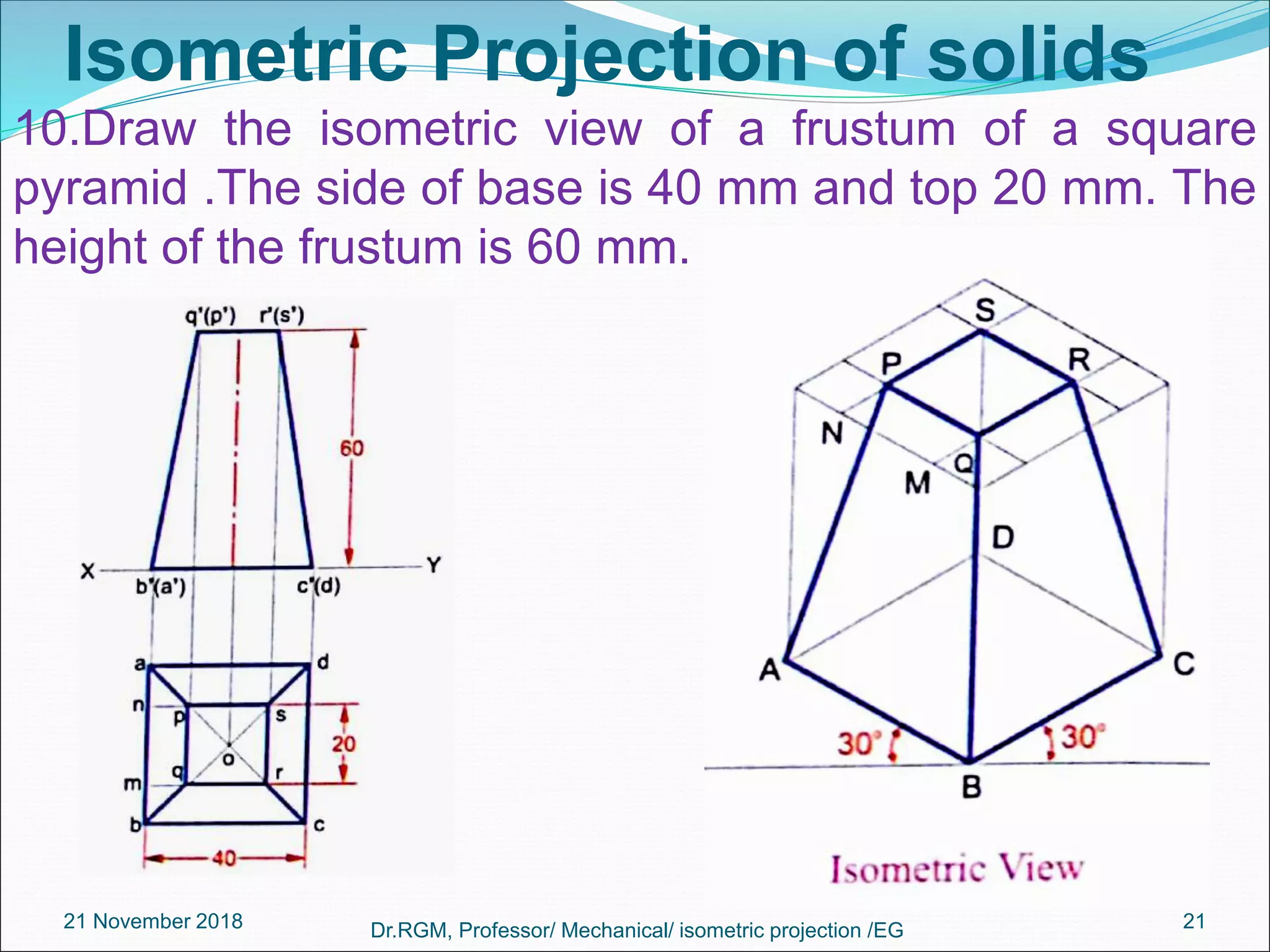 Unit v isometric projection | PDF