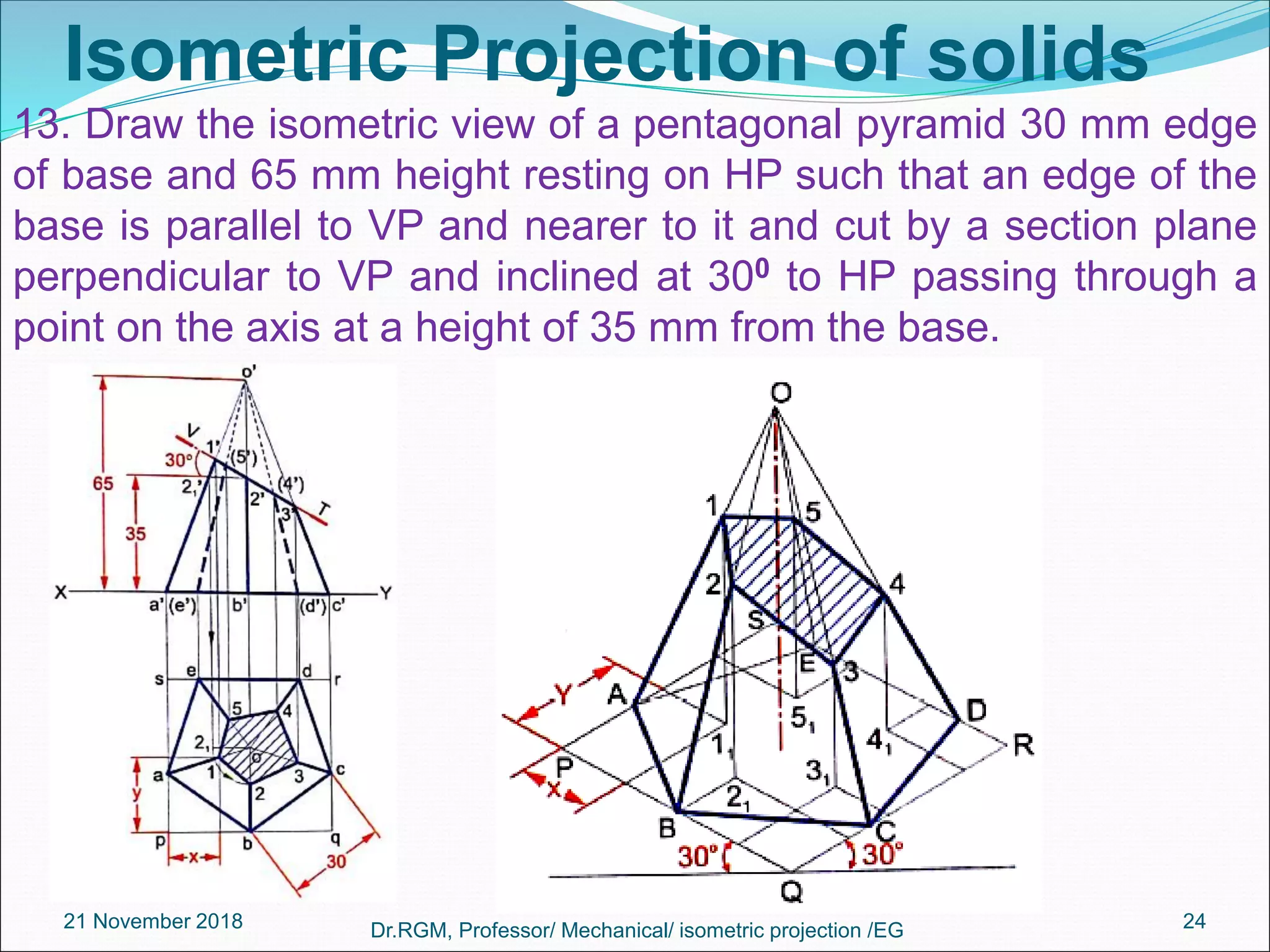 Unit v isometric projection | PDF