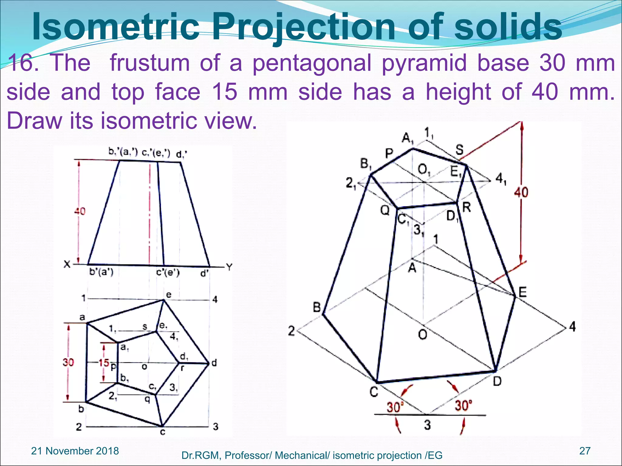 Unit v isometric projection | PDF